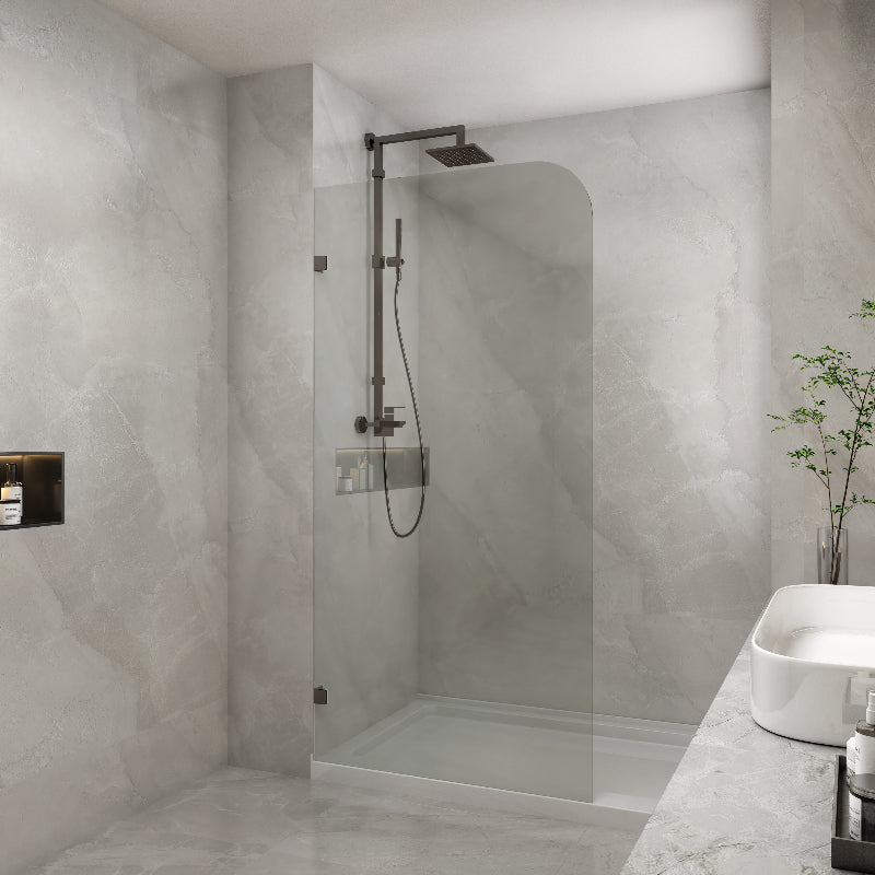 Fixed Panel Shower Screens | Sleek & Doorless Designs Online — Acqua ...