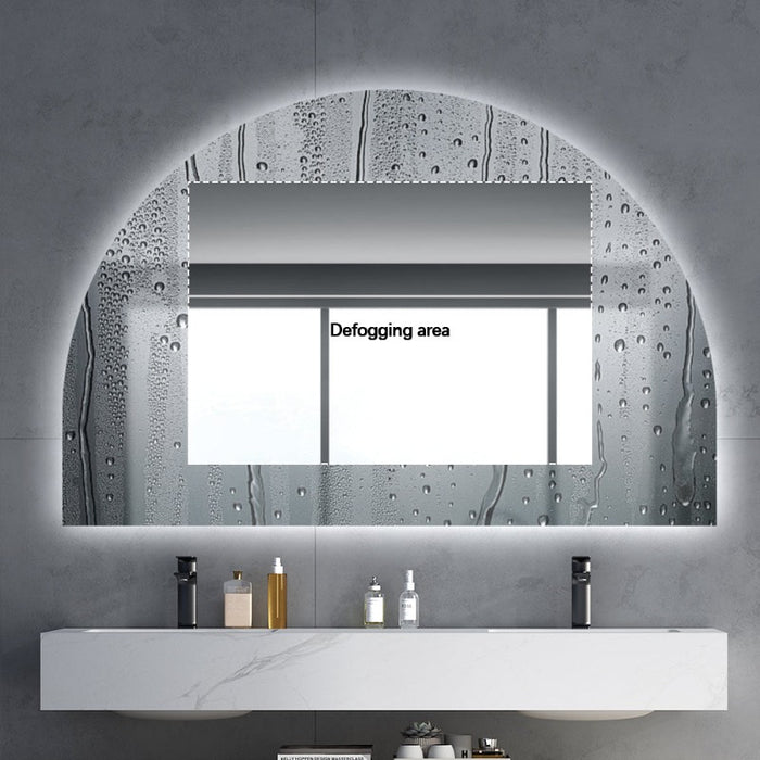Indulge | Arched Touchless 1500 x 1000 LED Mirror - Three Light ...