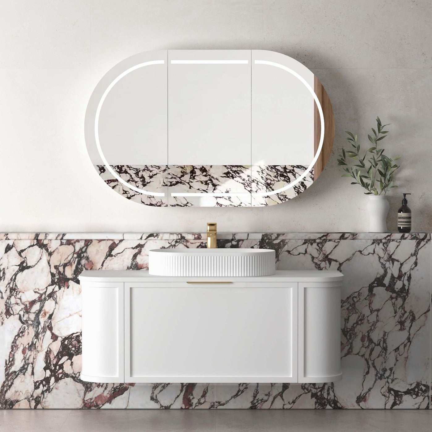 Curved Vanities | Acqua Bathrooms