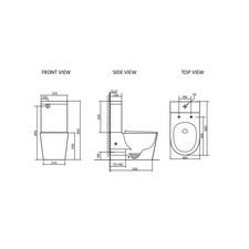 Radiant Rimless Tornado Back to Wall Toilet Suite | Acqua Bathrooms
