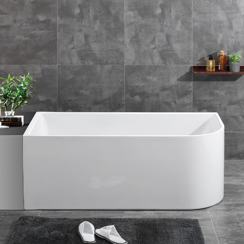 Indulge 1300 Left Corner Fit Freestanding Bath Tub | Acqua Bathrooms