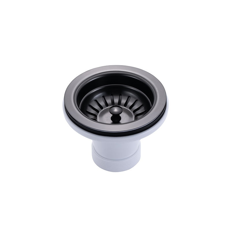 Carysil | Brushed Black 90mm Sink Waste Kit | Acqua Bathrooms