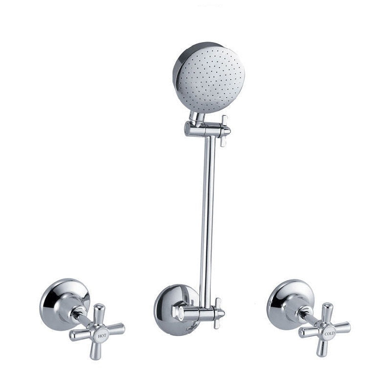 Novara Wall Set All Direction Shower Head | Acqua Bathrooms